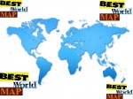 Most Detailed, Largest World Maps – Travel Around The World – Vacation ...