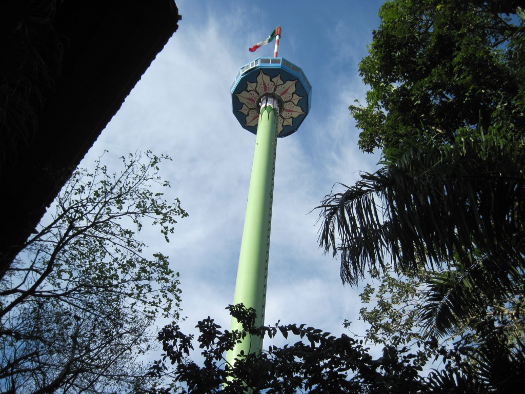 rotating scenic tower xcaret park mexico – Travel Around The World ...